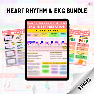 Heart Rhythm & EKG Bundle | Next Generation Edition – BeautifulNursing