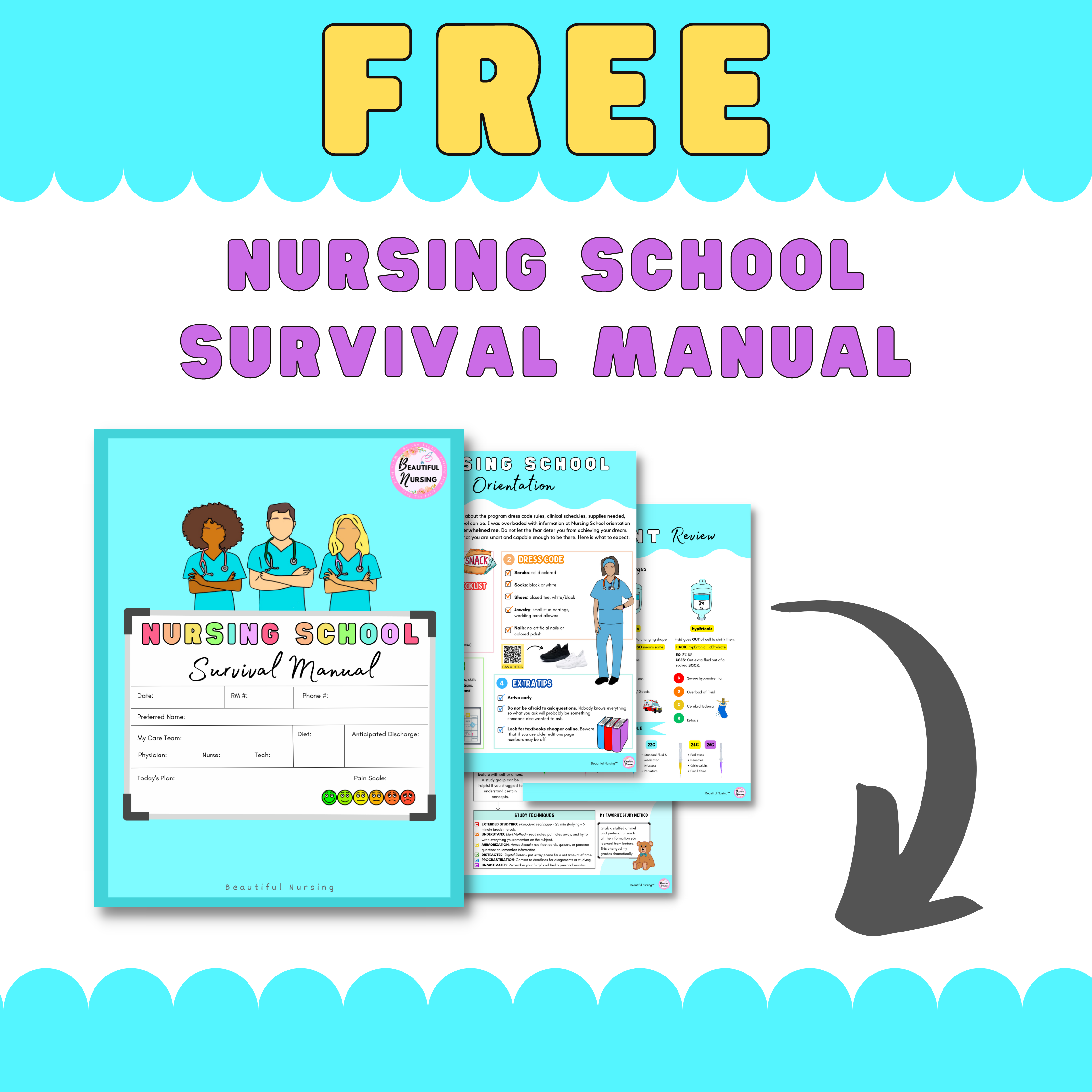Nursing School Survival Manual – BeautifulNursing