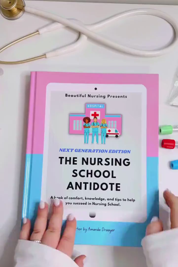 The Nursing School Antidote | HARDCOVER + EBOOK – BeautifulNursing